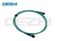 China Customized Length MPO Patch Cable with OM3 Fiber for High-Density Connections for sale