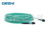 China Customized Length MPO Patch Cable with OM3 Fiber for High-Density Connections for sale