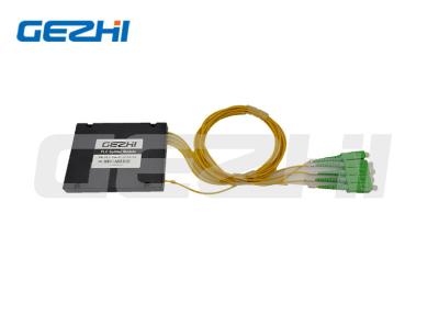 China 1x4 passieve ABS van de Vezel Optische Splitser SC/APC Module 1260 - 1650nm Te koop
