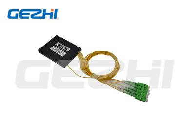 China 1x4 passieve ABS van de Vezel Optische Splitser SC/APC Module 1260 - 1650nm Te koop
