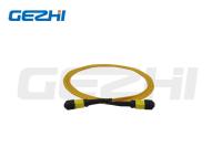 China MTP / MPO 96 Core Multimode Patch Cord OS2 Fiber Sensor for sale