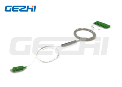 China Mini-Typ SC APC 1x8 PLC-Teiler-Faser-passive Optikkomponenten für FTTH zu verkaufen