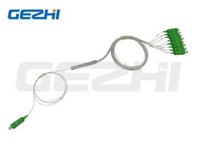 China Mini-Typ SC APC 1x8 PLC-Teiler-Faser-passive Optikkomponenten für FTTH zu verkaufen
