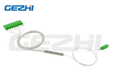 China Mini-Typ SC APC 1x8 PLC-Teiler-Faser-passive Optikkomponenten für FTTH zu verkaufen