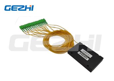 China Low Loss ABS Box PLC Splitter 1x16 PLC Splitter For Wireless LAN for sale