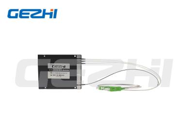 China Caixa do ABS do módulo de 3CH CWDM Mux com comprimento de onda personalizado e conector à venda