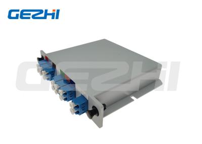 China Módulo alto da fibra CWDM do isolamento 12CH MUX para a voz passiva ótica do sistema dos trabalhos em rede do transporte à venda