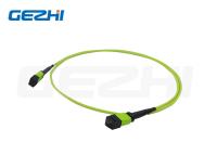 China OM5 MPO Patch Cable For High Density FTTX Optical Connectivity for sale