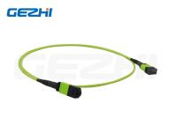 China OM5 MPO Patch Cable For High Density FTTX Optical Connectivity for sale