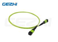 China OM5 MPO Patch Cable For High Density FTTX Optical Connectivity for sale