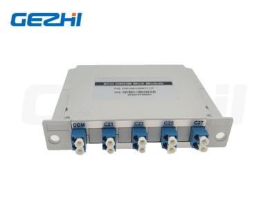 China 100GHz 8 Multiplexer da divisão do comprimento de onda do canal DWDM Mux Demux à venda