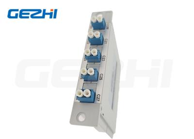China 100GHz 8 Multiplexer da divisão do comprimento de onda do canal DWDM Mux Demux à venda