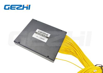 China 1X64 PLC Splitter Fiber Optic Passive Components With ABS Cassette Type for sale