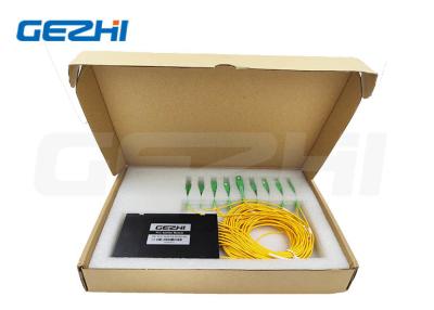 China Tipo divisor del casete del ABS del módulo del divisor 1X16 del PLC de FTTX de la fibra en venta