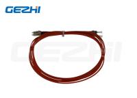 China LC to ST Singlemode Duplex Fiber Optical Patch Cord for Optical Sensor for sale