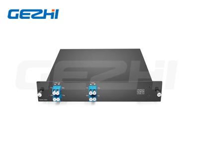 China Modulo OADM de fibra dupla passiva de 2 canais de 100 GHz Multiplexador DWDM à venda