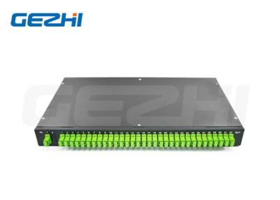 China 1X8 1X16 Fiber PLC Splitter Rack Mount for passive optical network for sale