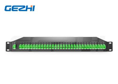 Китай 1x32 порта одномодный волокно PLC разделитель стойки монтаж с соединителем SC / APC продается