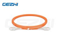 China SC UPC To SC UPC Duplex OM1 Multimode Patch Cord For CATV Network for sale