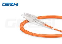 China SC UPC To SC UPC Duplex OM1 Multimode Patch Cord For CATV Network for sale