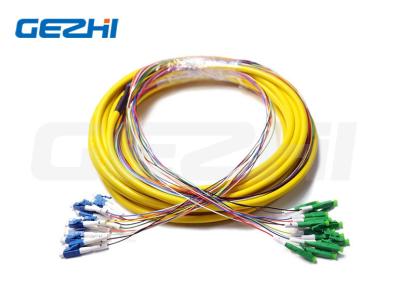 China 24 Cords Fiber G657A1 Pre-Terminated MU To LC Optical Patch Cord for FTTX for sale