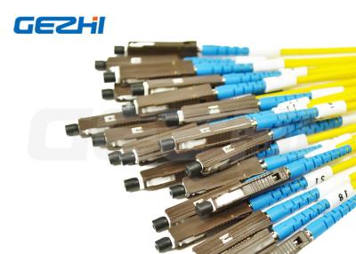 China 24 Cords Fiber G657A1 Pre-Terminated MU To LC Optical Patch Cord for FTTX for sale