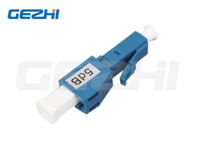 China LC UPC Fiber Optic Attenuator 1dB 30dB Fixed Variable Attenuator for sale