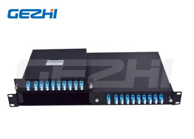China Entalhe feito sob medida metade do módulo 1270-1610nm 1U LGX 2 de 18CH CWDM em 1 gaveta à venda