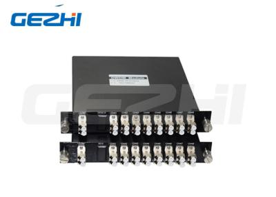 Китай Модуль CH41-CH48 8CH DWDM Mux Demux удваивает волокно LGX с соединителями металла продается