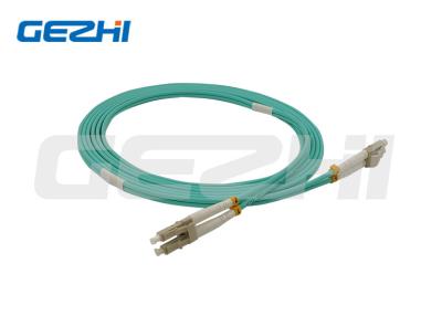 China 12 Cores LC OM3/OM4 Patch Cord MPO To MPO Multi Mode OM3 Fibre Optic Cable for sale
