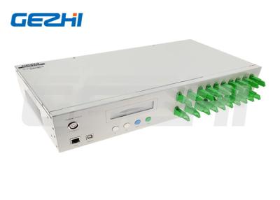 China Waallengte Mechanische MXN-optische schakelaar met meerdere kanalen 19