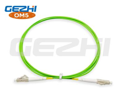 Китай Customized Fiber Optic Patch Cord Cable OM5 Multimode Wideband LC/SC/FC/ST Duplex продается