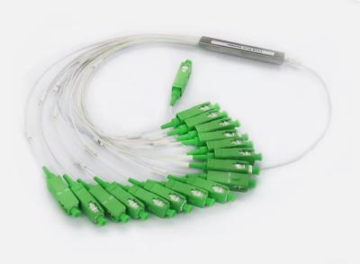 Китай 1x2 ПЛК SC/APC Fiber Optic Splitter FTTH SM 0.9mm G657A1 1m ПЛК оптического волокна продается