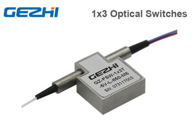 China Bidirectional Non Latching 1x3 Fiber Optical Switches for sale
