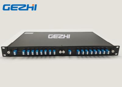 China 16 módulo Rackmount de pequenas perdas da voz passiva do comprimento de onda CWDM à venda
