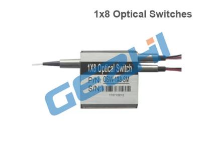 Cina commutatori ottici non chiusi meccanici della fibra 1650nm 1x8 in vendita