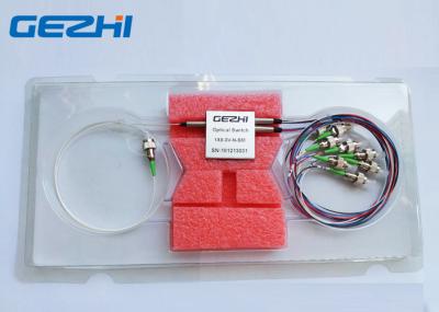 China Small Opto Mechanical 1x8 Latched Fiber Optical Switches for sale