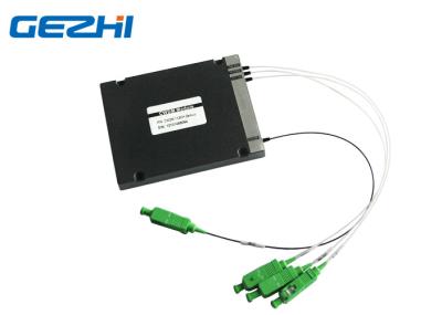 中国 単一繊維1550nm 1x3 CWDMの受動態の多重交換装置 販売のため