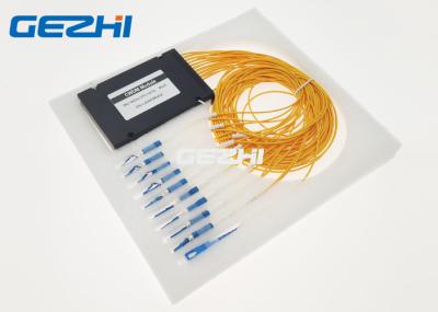 중국 8 채널 CWDM 먹스 역다중화기 SC / 자동 위상 조정 1470년 - 1610nm + 1310nm 밴드 포트 판매용