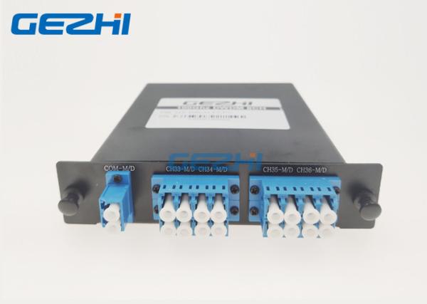 Ένα τοις εκατό Wdm Cwdm Dwdm 500mw Itu Monitor Οπτικό Παθητικό Wdm Mux Demux