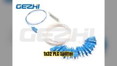 Fiber Optic PLC Splitter 1x32 Mini SC UPC