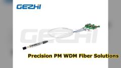 PM Fused WDM Precision Fiber Optic Multiplexer