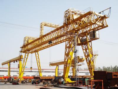 Cina costruzione Crane In Storage Yard del cavalletto della capriata 50T in vendita