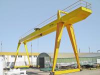 China Electric Double Girder Gantry Crane With Cab / Wireless Control for sale