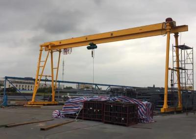 China 5 Ton Movable Gantry Crane With Wirerope elektrische Hebemaschine im Freien unter Verwendung zu verkaufen