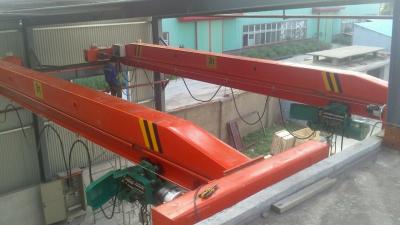 China Cranes aéreos de viga única montados no teto 1-32t Capacidade de elevação Controle de pendente 20m/min Velocidade de elevação à venda