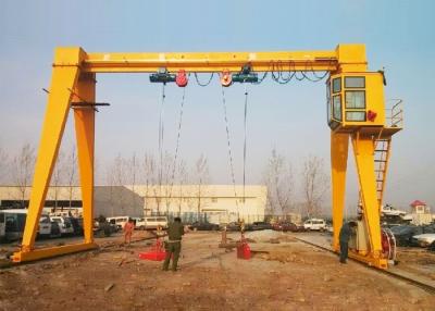 China Grúa de pórtico de viga única de 15 toneladas con control VFD para posicionamiento preciso en venta