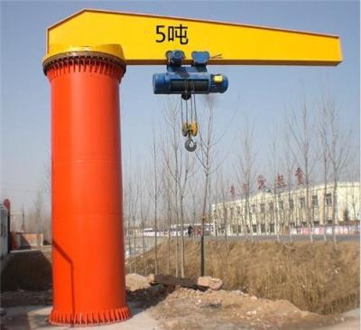 Cina Colonna Jib Crane Movable Column Mounted a mensola 1t 10Ton di vuotamento del piedistallo del pavimento in vendita