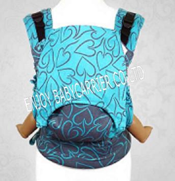 China ow moq eco recycle softtextile baby backpack carrier manufacturer for sale