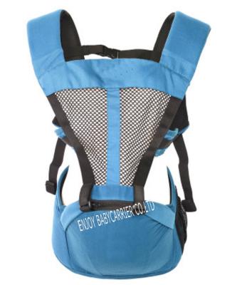 China Customise high quality breathable safe ergonomic infant cotton baby carrier for sale